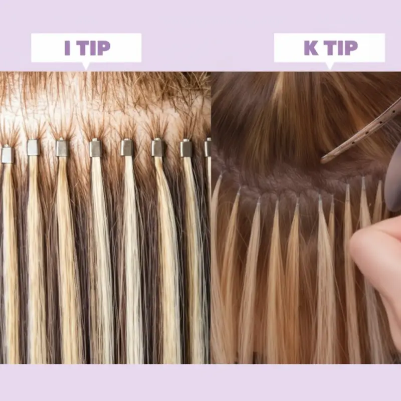 K Tip Vs I Tip Hair Extensions: What Are Their Differences?