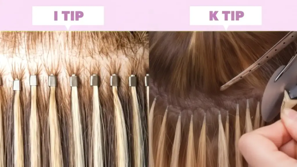 K Tip Vs I Tip Hair Extensions: What Are Their Differences?