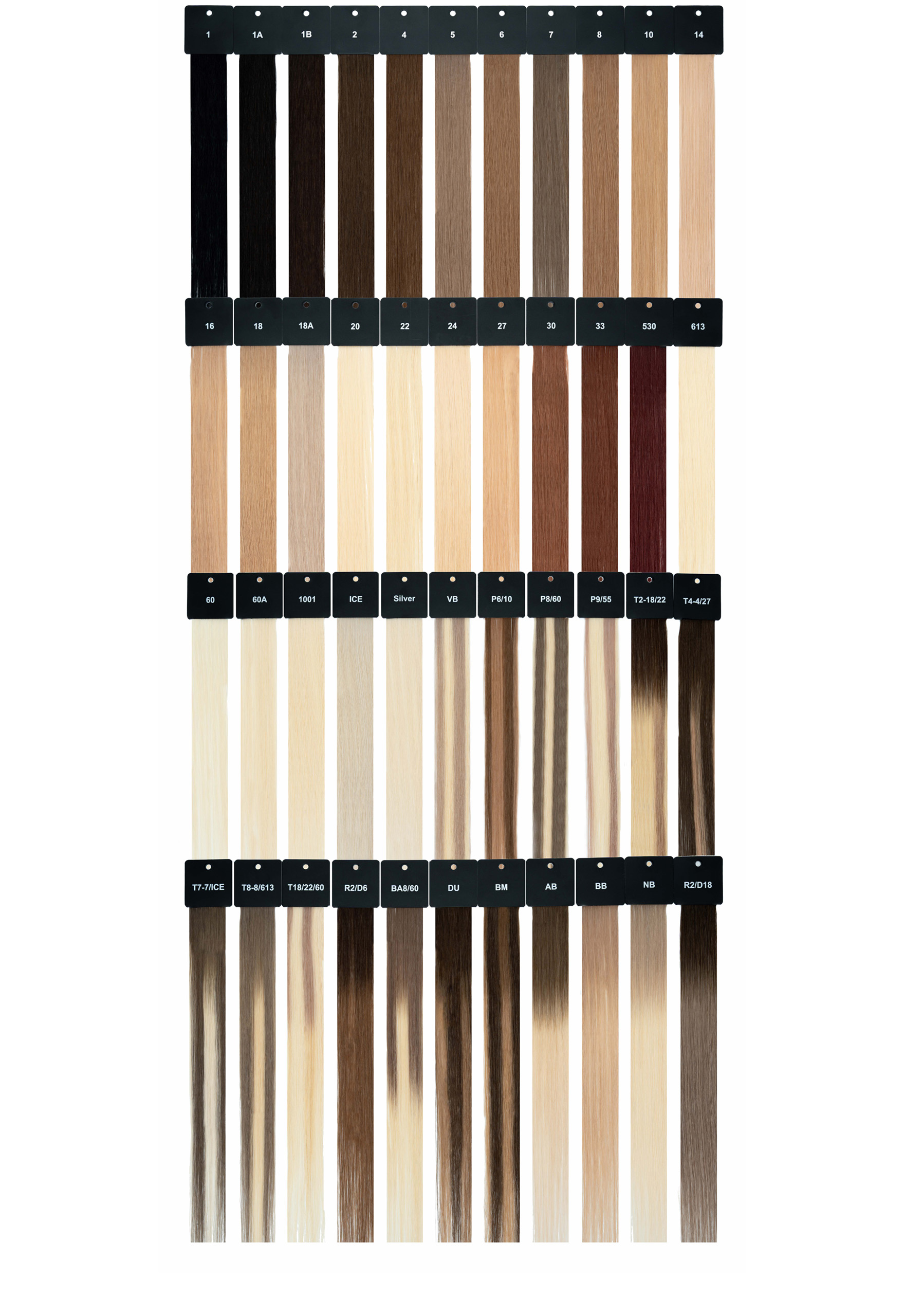 Color Chart | Alphahair