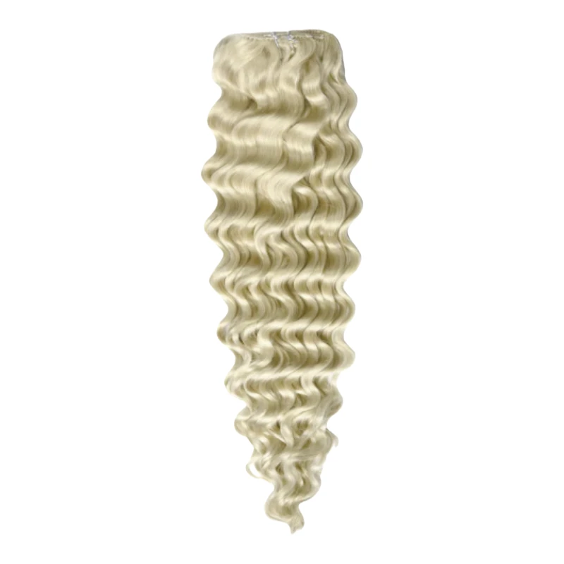 Quote Wholesale Blonde Curly Hair Extensions From Hair Manufacturer