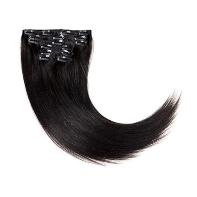 Quote Wholesale Straight Clip In Hair Extensions From Hair Manufacturer