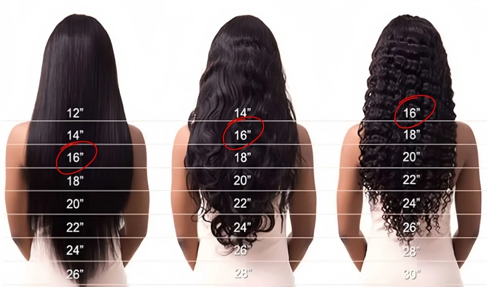 Накладные волосы 16 дюймов против 20 дюймов: найдите свой идеальный ...