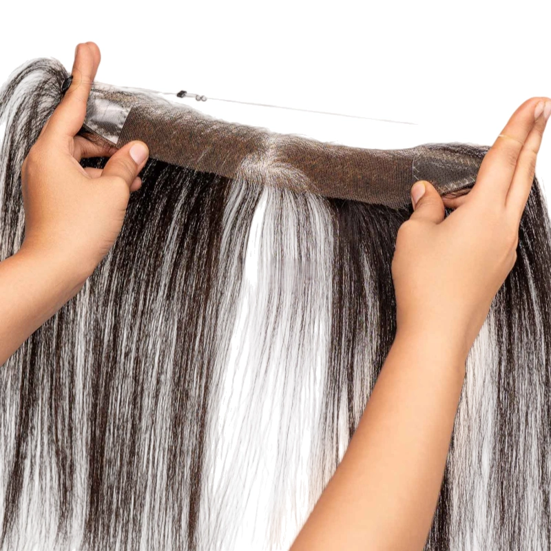 Quote Wholesale Hairline Topper From Hair Manufacturer