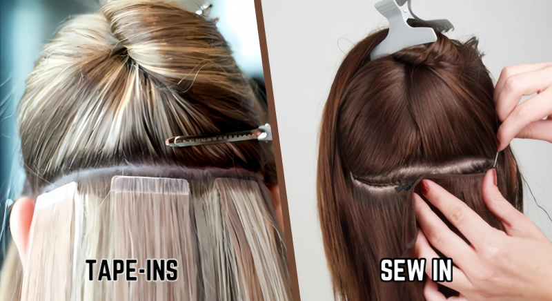 Que sont les extensions de cheveux cousues ? Le guide ultime